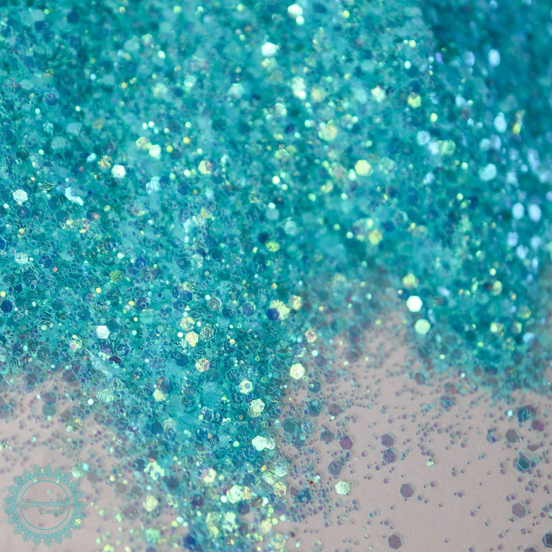 Atlantis Blue - Iridescent Glitter – Starchild Designs