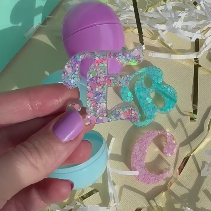 Cursive Reverse Alphabet Holographic - Silicone Mould – Starchild Designs