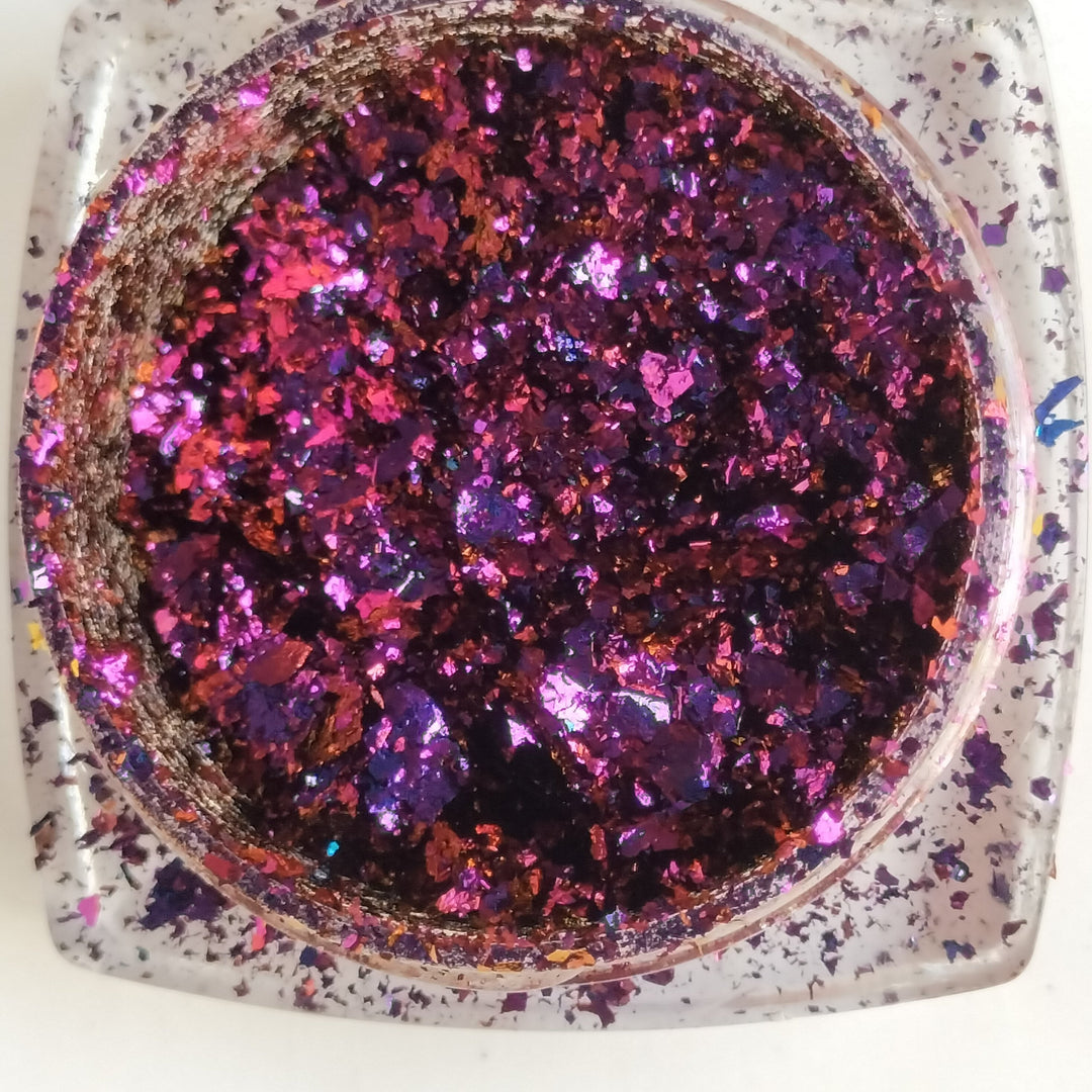 Purple-Gold Colour Shift Chameleon Flakes – Starchild Designs