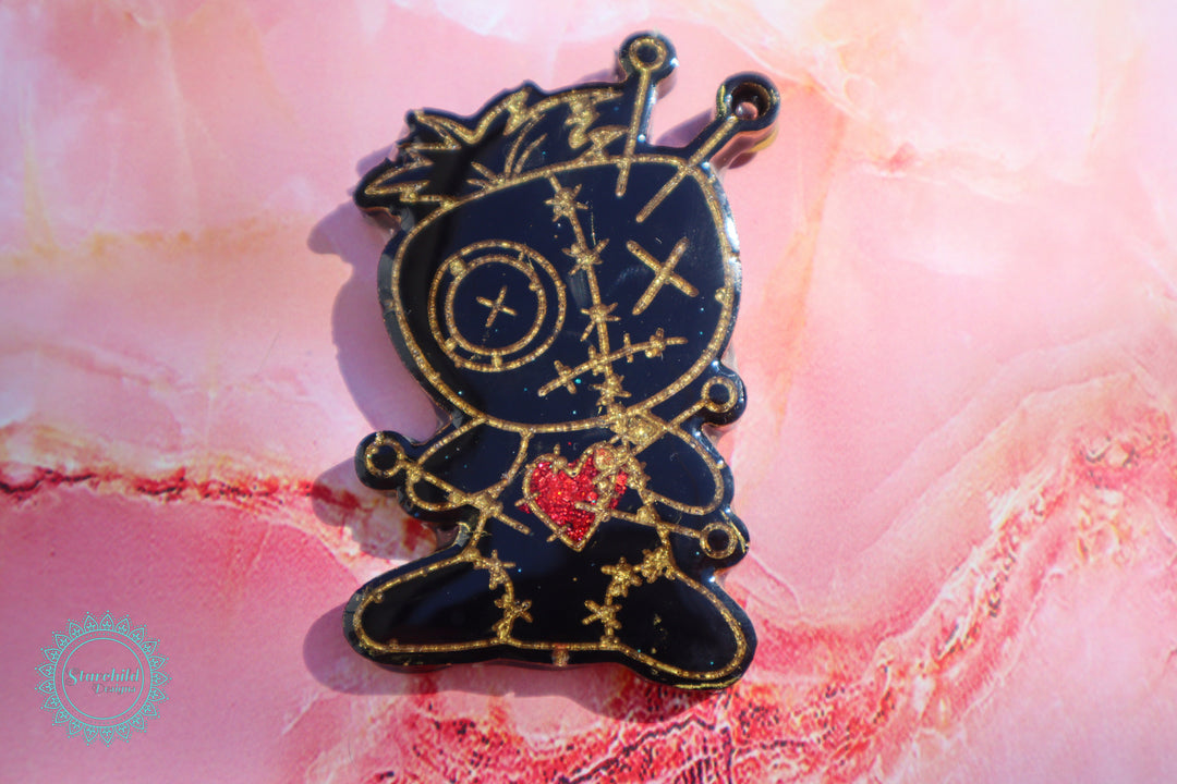 Voodoo Doll Keychain Silicone Mould – Starchild Designs